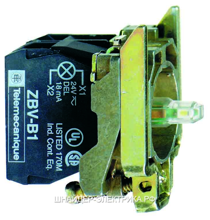 ZB4BW0B35 - SE Корпус кнопки 22мм 24В с подсветкой